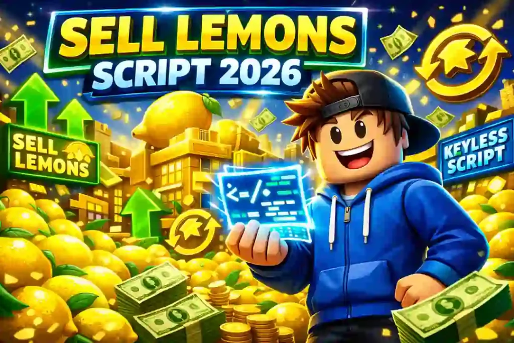 Sell Lemons Script Roblox [Keyless 2026] - Auto Farm & More
